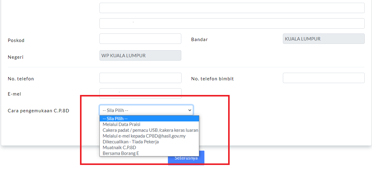 How to use LHDN E-filing platform to file Borang E to LHDN - CLPC Group