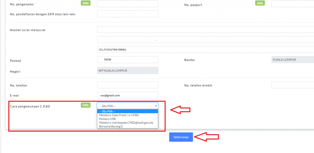 How to use LHDN E-filing platform to file Borang E to LHDN for year ...