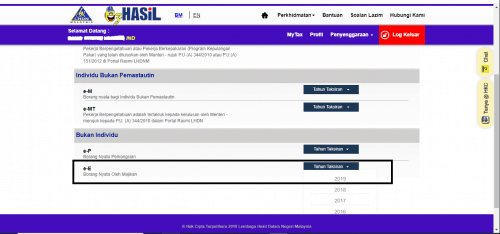 How to use LHDN E-filing platform to file Borang E to LHDN - CLPC Group
