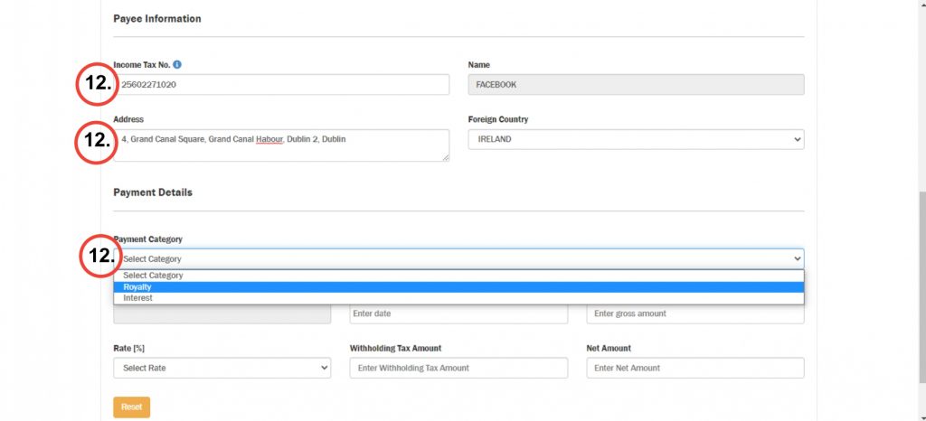 Generating Virtual Account Number through E-TT to make Withholding Tax ...