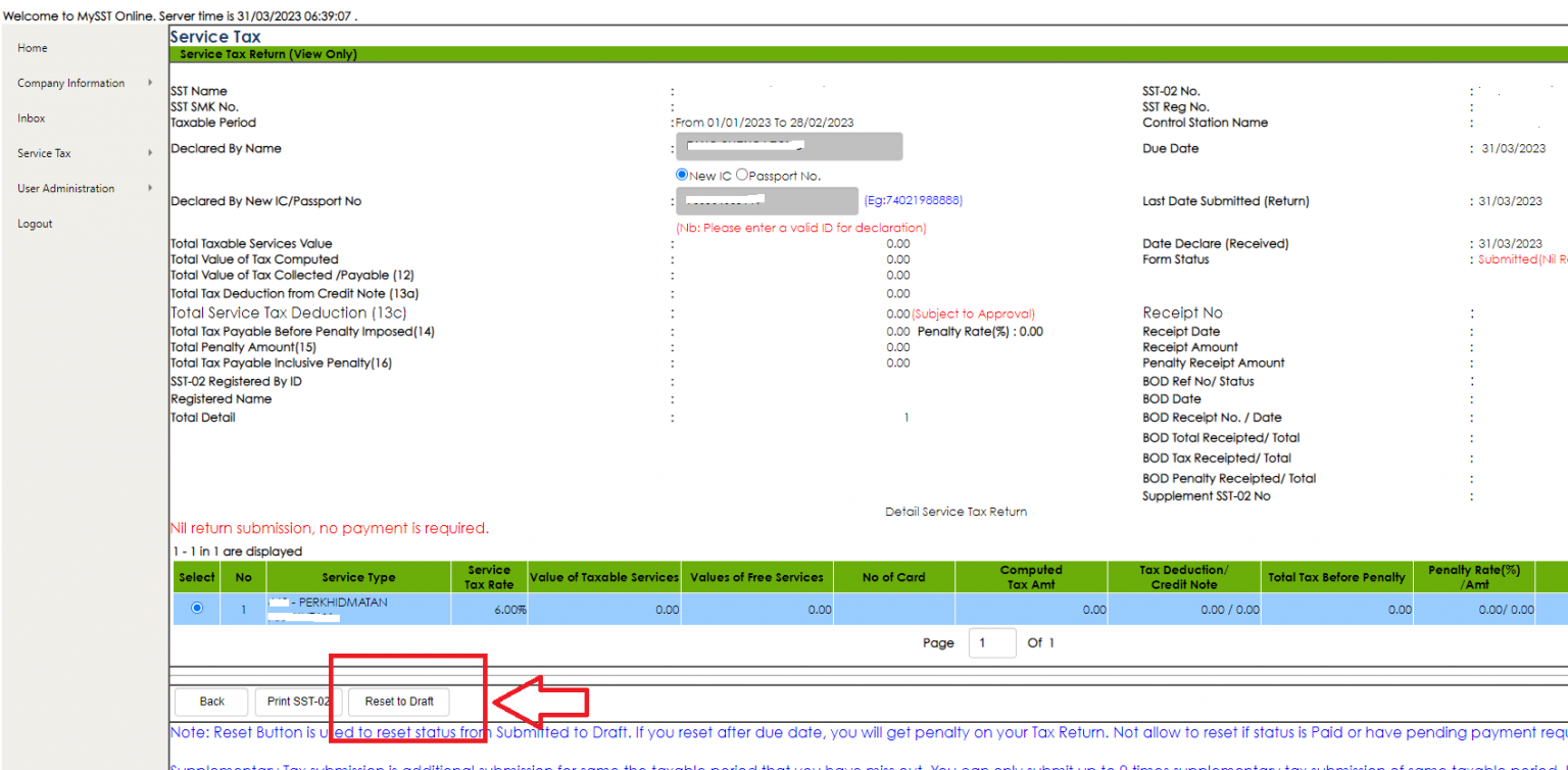 How to submit SST-02 Form (Service Tax) to Royal Custom Malaysia - CLPC Group